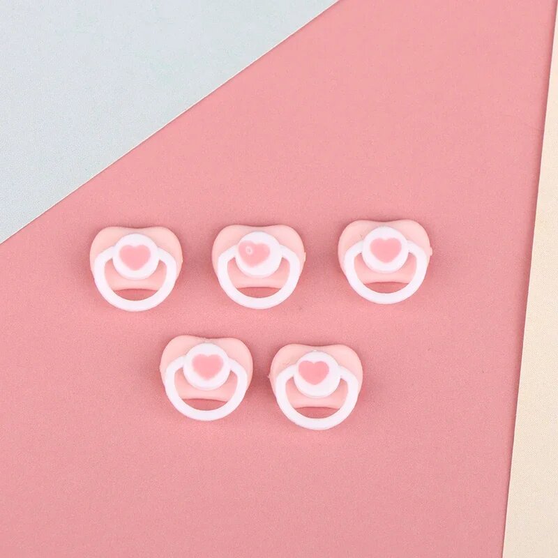 Мини кукольные соски Pink, 5 шт.