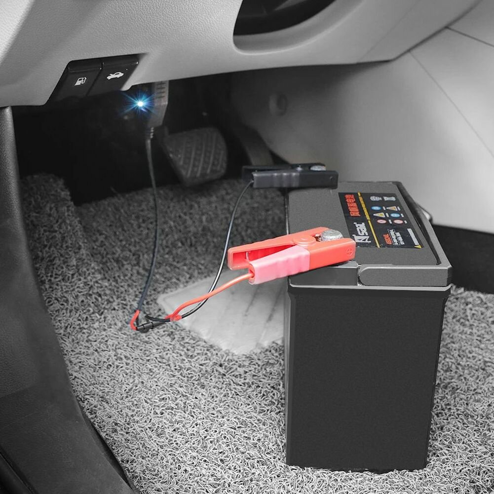 OBD кабель для сохранения питания при замене аккумулятора 80 см AUTOOL BT-30 OBD2 Memory Saver — защита настроек ЭБУ