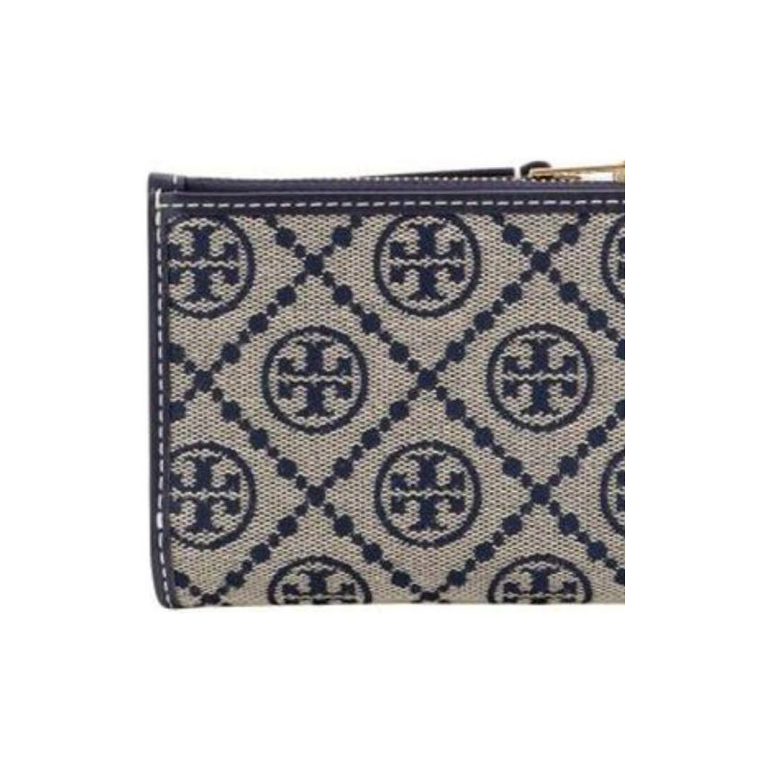 Бумажник Tory Burch, темно-синий — фото 1