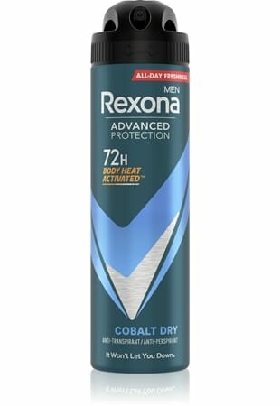 Дезодорант Rexona Men Advanced Protection Cobalt Dry, 150 мл