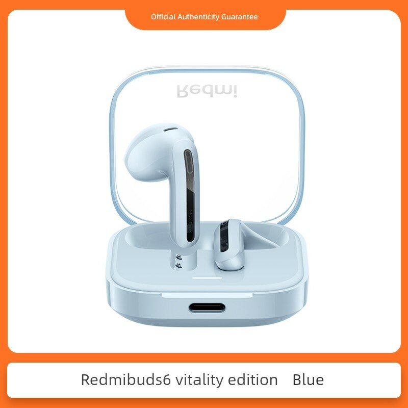 Redmi Buds 6 Vital Edition беспроводные наушники Bluetooth синего цвета для повседневного использования