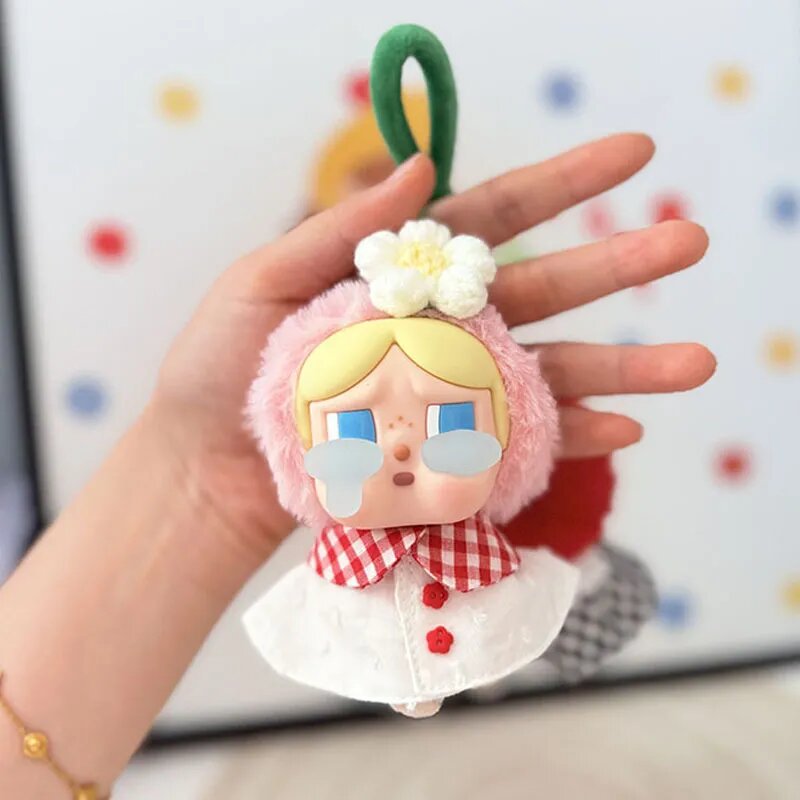 [Суперкрасивая кукла] Плюшевая кукла CRYBAB Cherry Crying Baby из серии «Слезы Бога Любви» в платье, милая и