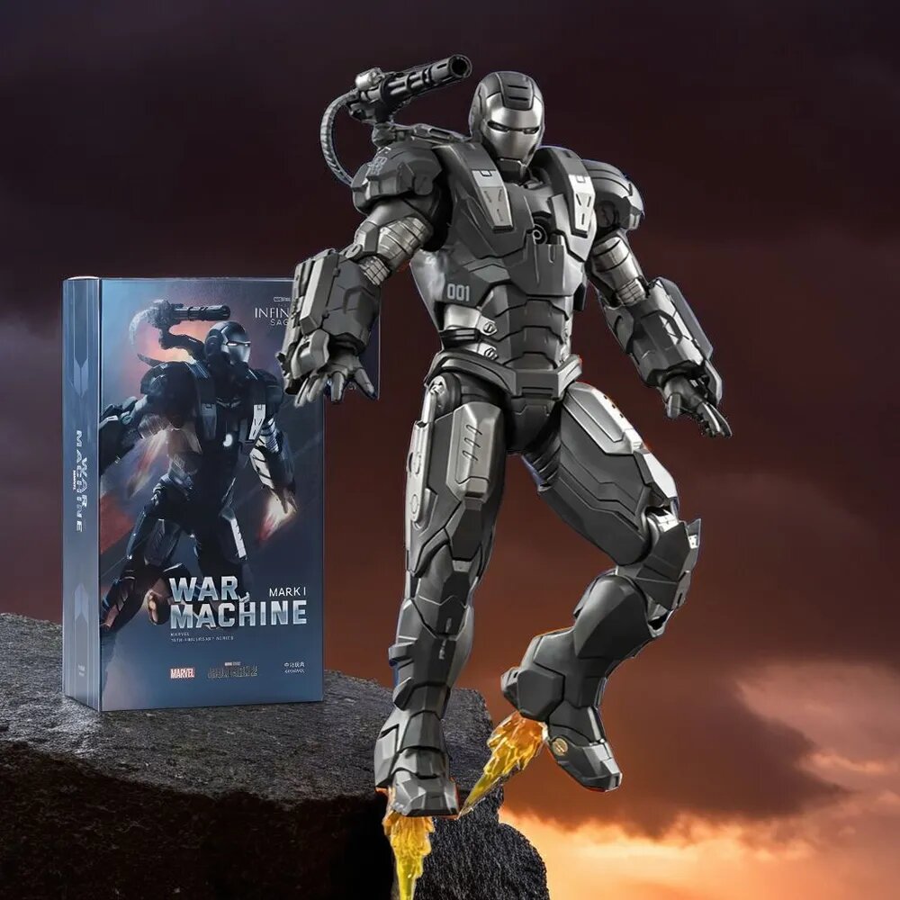 ZD TOYS Фигурка War Machine Mark I Iron Man Infinity Saga ZD Toys 18 см