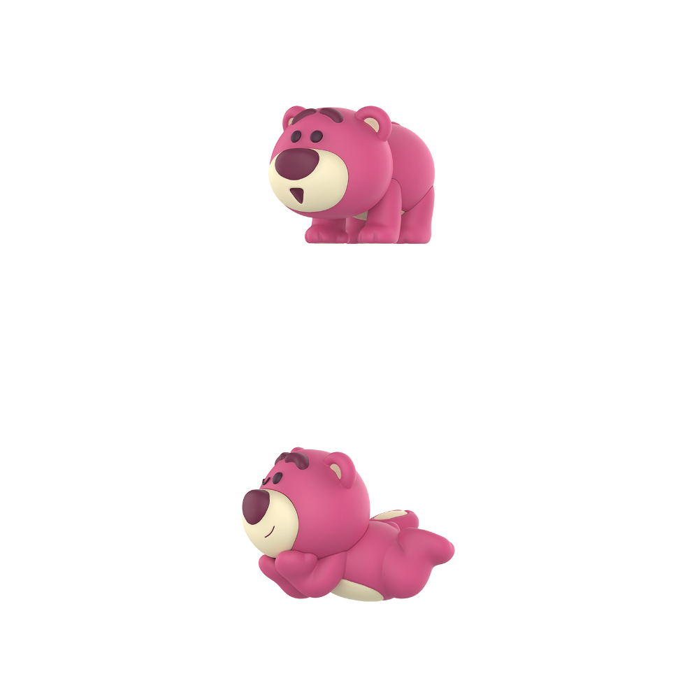Трендовая игрушка унисекс 52TOYS x Disney Lotso Minime, 2 Mystery Boxes (Random Style)