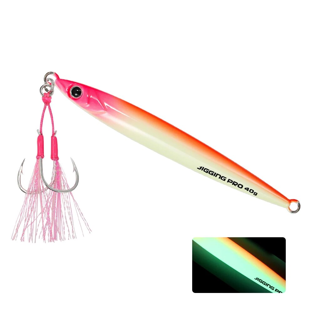 JIGGING PRO Slide Stick 40g Glow