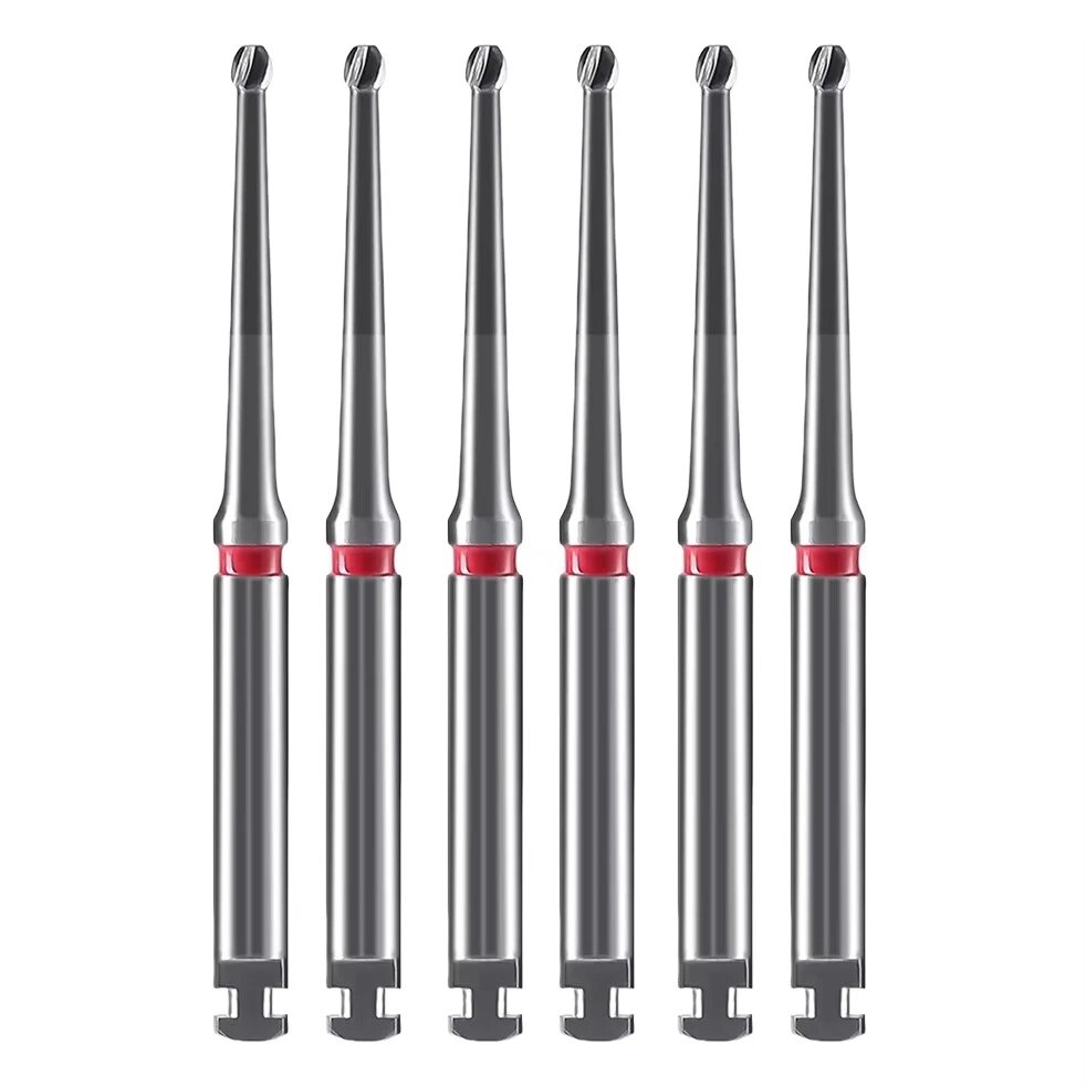 6 шт. стоматологические боры AZDENT RA 2.35 мм, SL-4, 31mm
