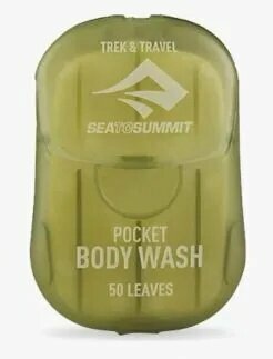 Sea to Summit Trek and Travel Pocket Soap Мыло листовое для путешествий 50 листов(Ванна)