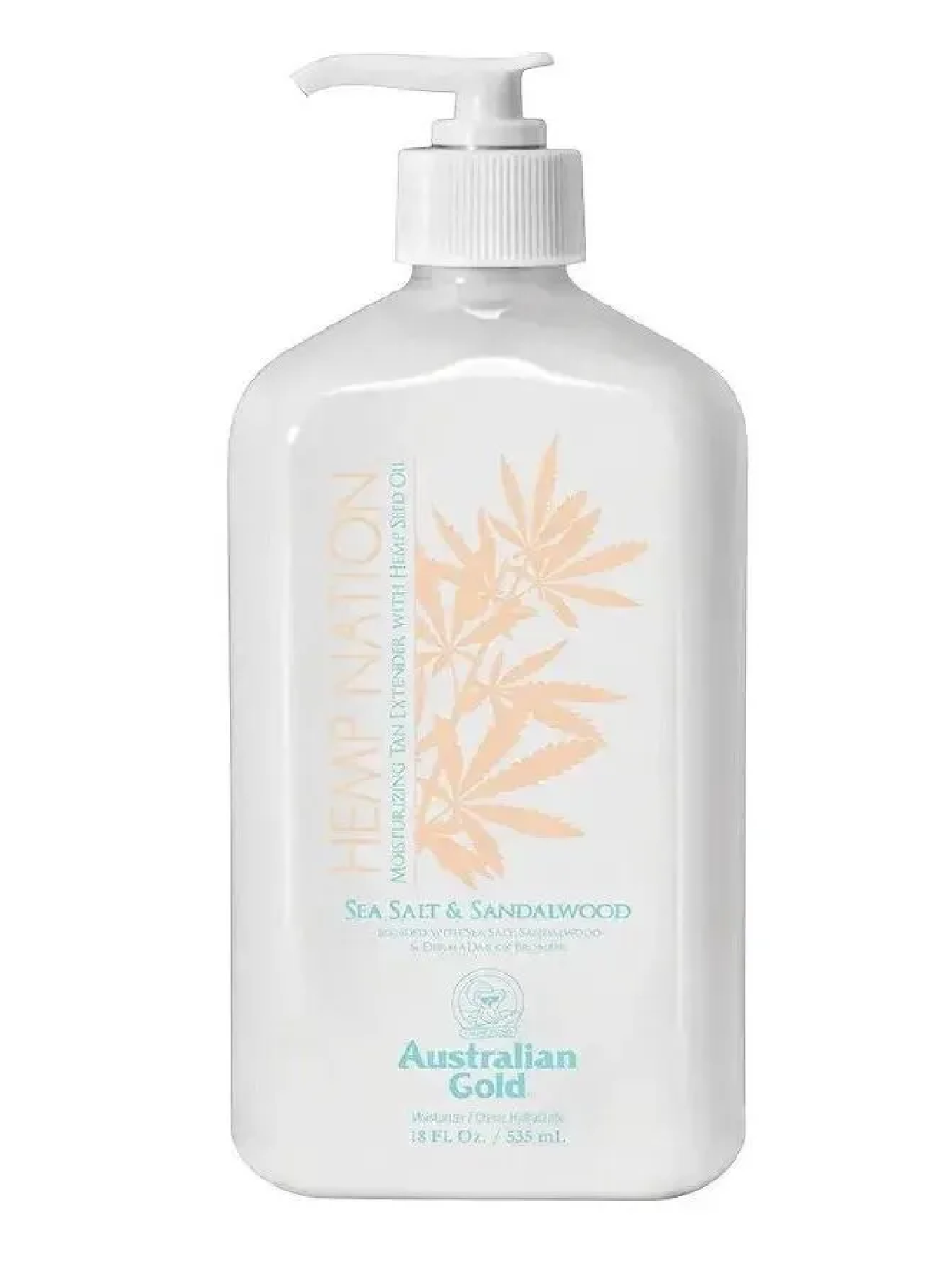 Питательный лосьон для тела Sea Salt & Sandalwood, серия Hemp Nation. Australian Gold