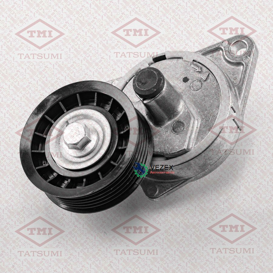 TATSUMI TFD1002 Натяжитель поликлин. ремня с роликом FORD Focus/Mondeo/Tourneo Connect/Transit Connect/Maverick 96-MAZDA Tribute 00- TFD1002