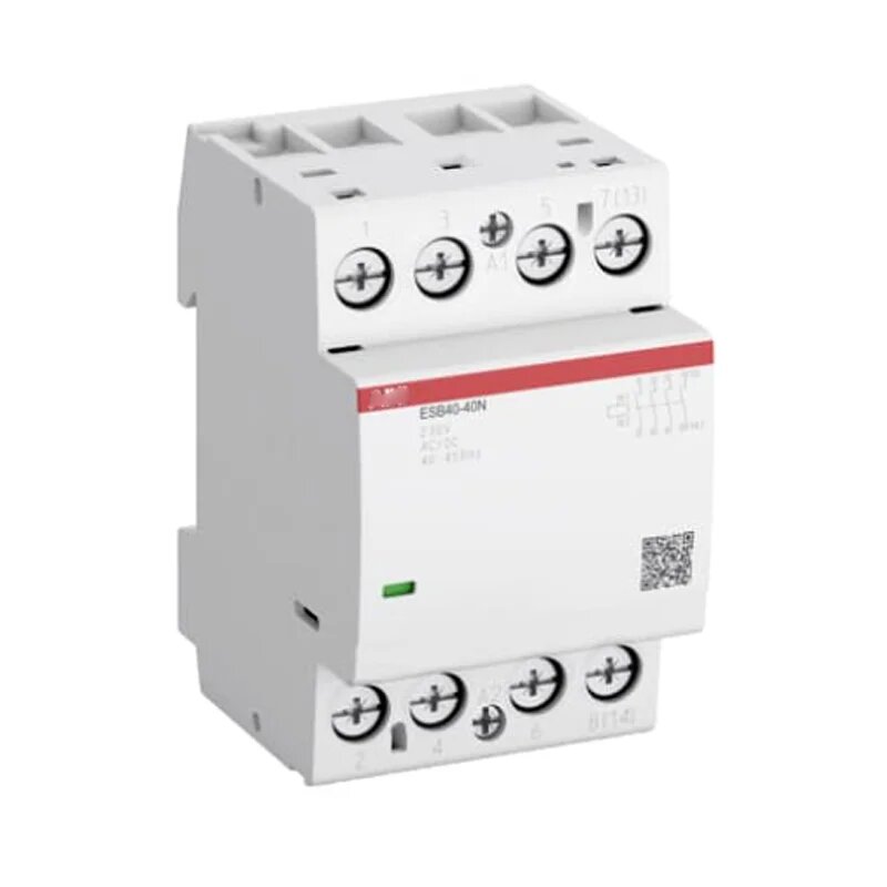 Новый контактор ESB40-40N-01 40A - 4НО - 0НЗ - 24В для установки, 400 Гц, 1 шт.