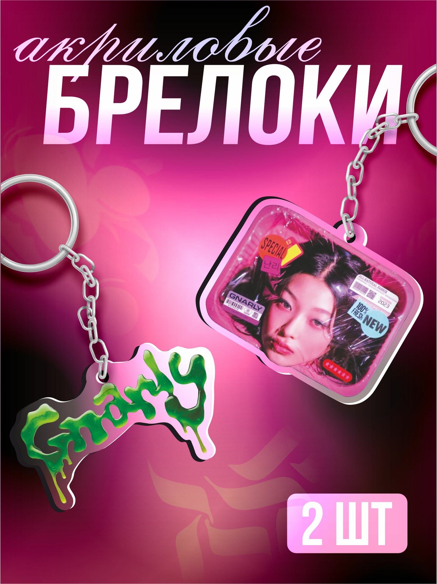 Брелок Sticker Joy