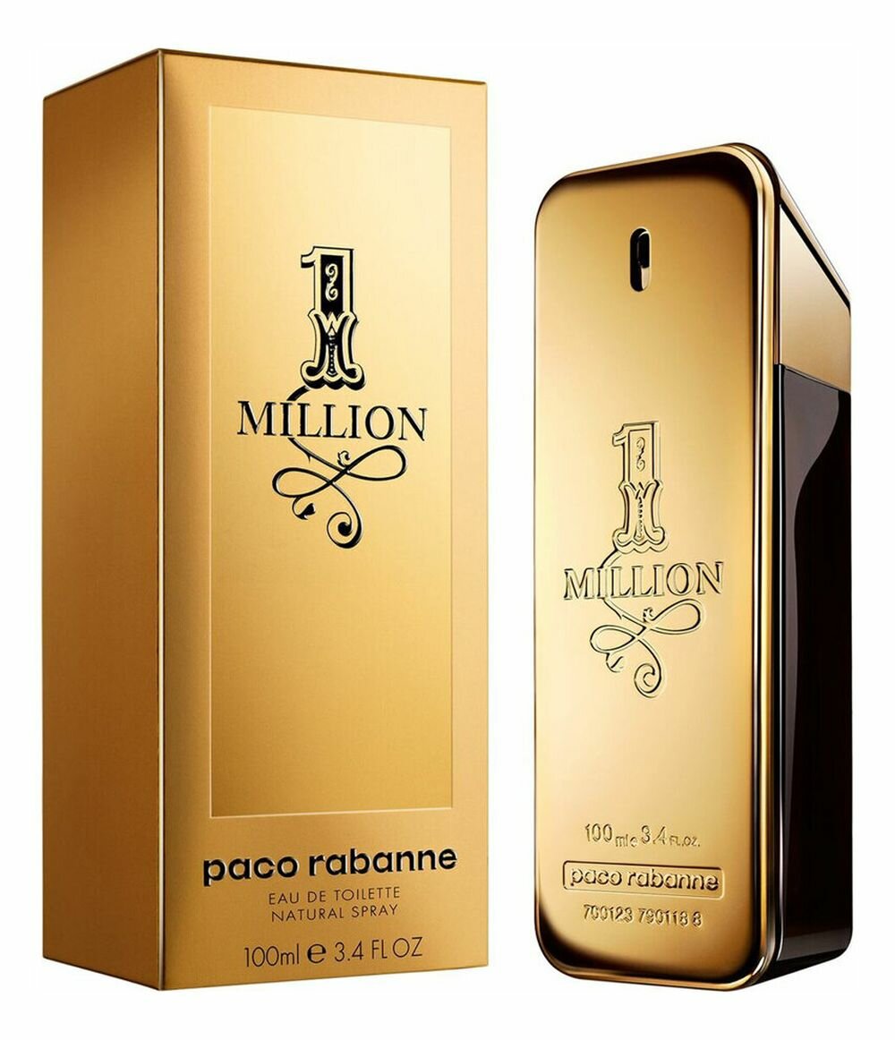 Туалетная вода Paco Rabanne 1 Million 100 мл мужская, восточная