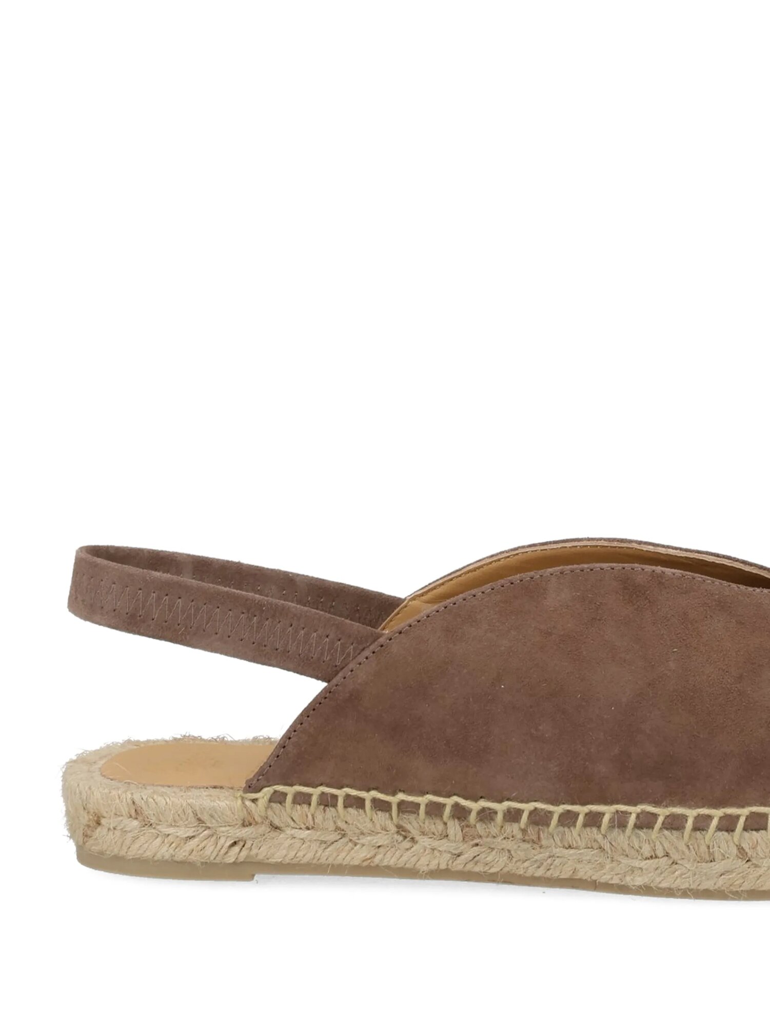 Эспадрильи Castaner Slingback flat suede espadrilles, размер 39, brown — фото 1
