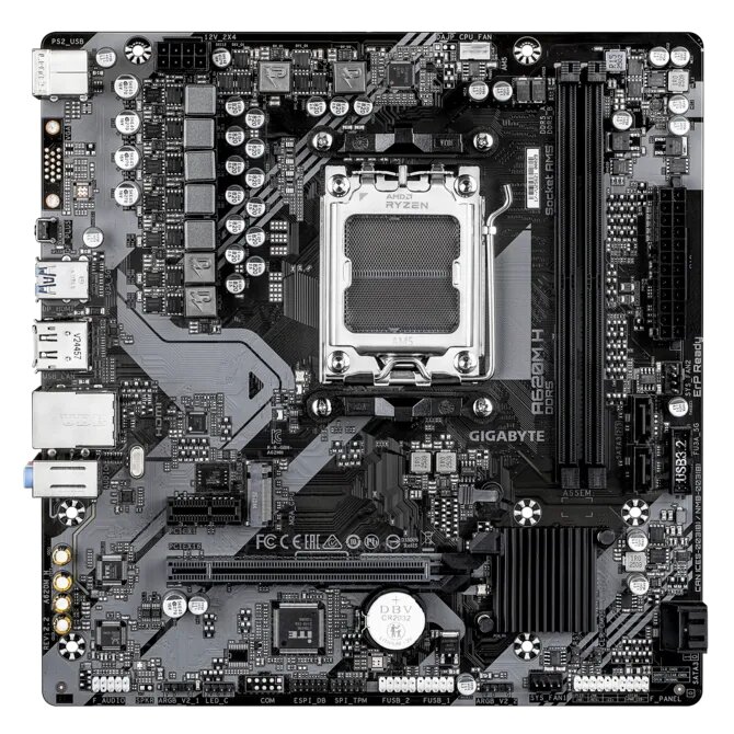 Материнская плата AMD A620 SAM5 MATX A620M H 2.2 GIGABYTE