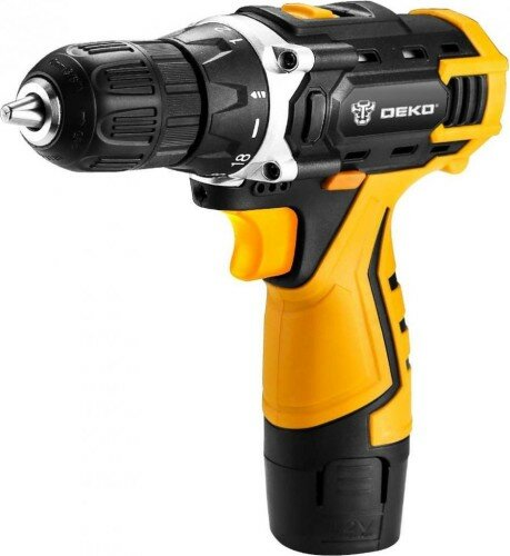 Шуруповерт аккумуляторный DEKO 12В DKCD12FU Li-ion, 28 Нм,1х2 Ач, з/у 063-4100