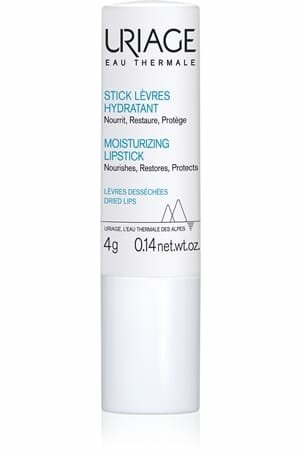 Бальзам для губ Uriage Eau Thermale Moisturizing Lipstick, прозрачный, 4 г