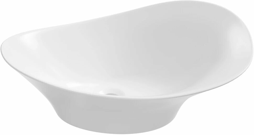 Раковина-чаша Lavinia Boho Bathroom Sink 33311115 56x33 см, накладная, белый