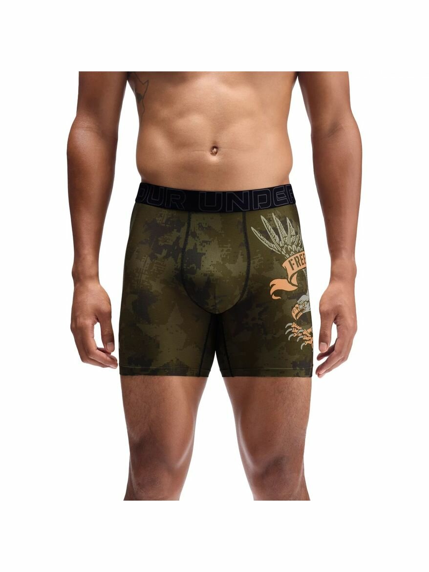 Трусы UA PERFORMANCE TECH MESH - GRAPHIC 6" "ENERGY SINGLES"