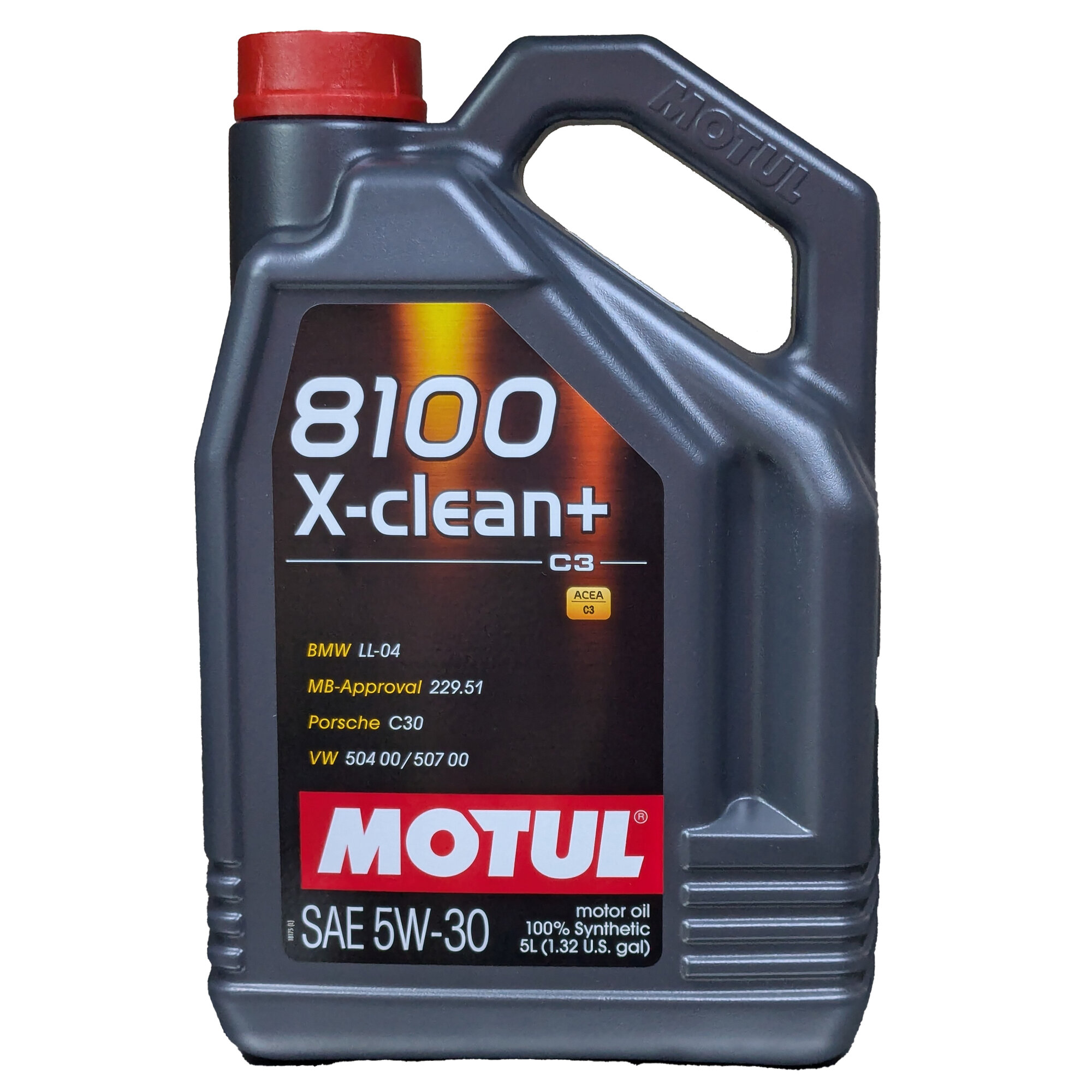 Масло моторное MOTUL 8100 X-Clean+ 5W-30, синтетическое, 5л, 1шт
