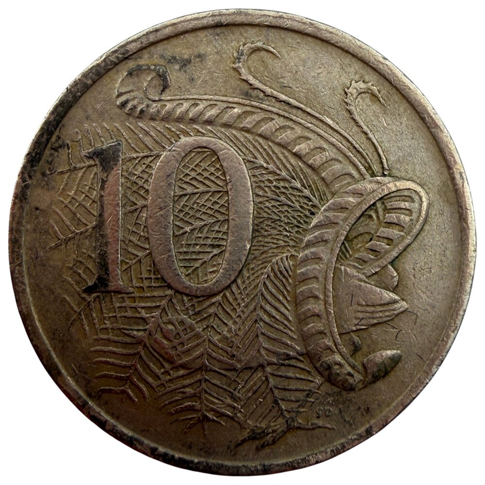 Австралия 10 центов 1973 г.