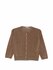 Кардиган Roberto Collina Metallic-effect cardigan, размер 46, brown