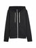 Худи vuori Zip-up drawstring hoodie, размер 40, , черный