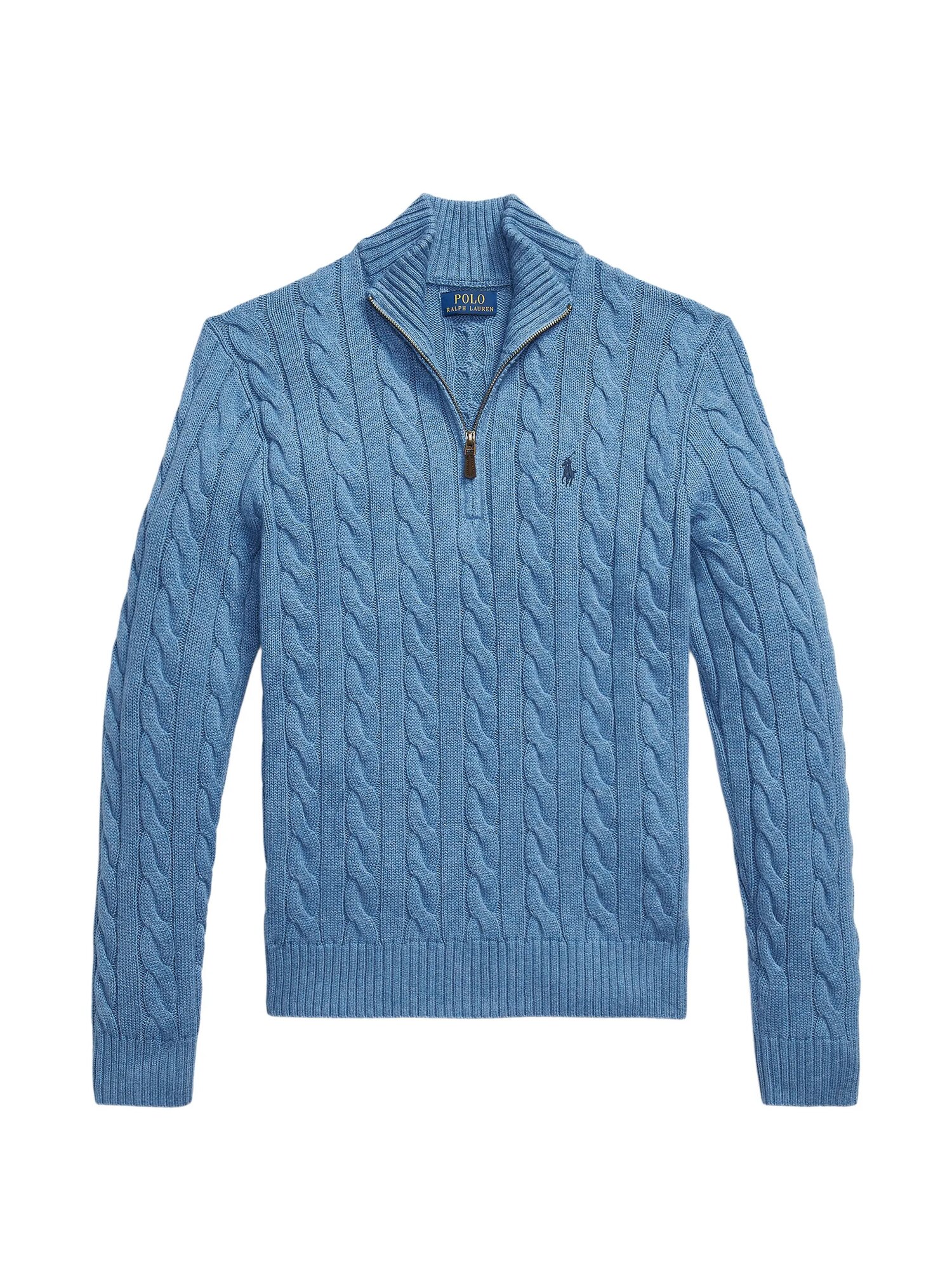 Свитер Cable-knit quarter-zip sweater