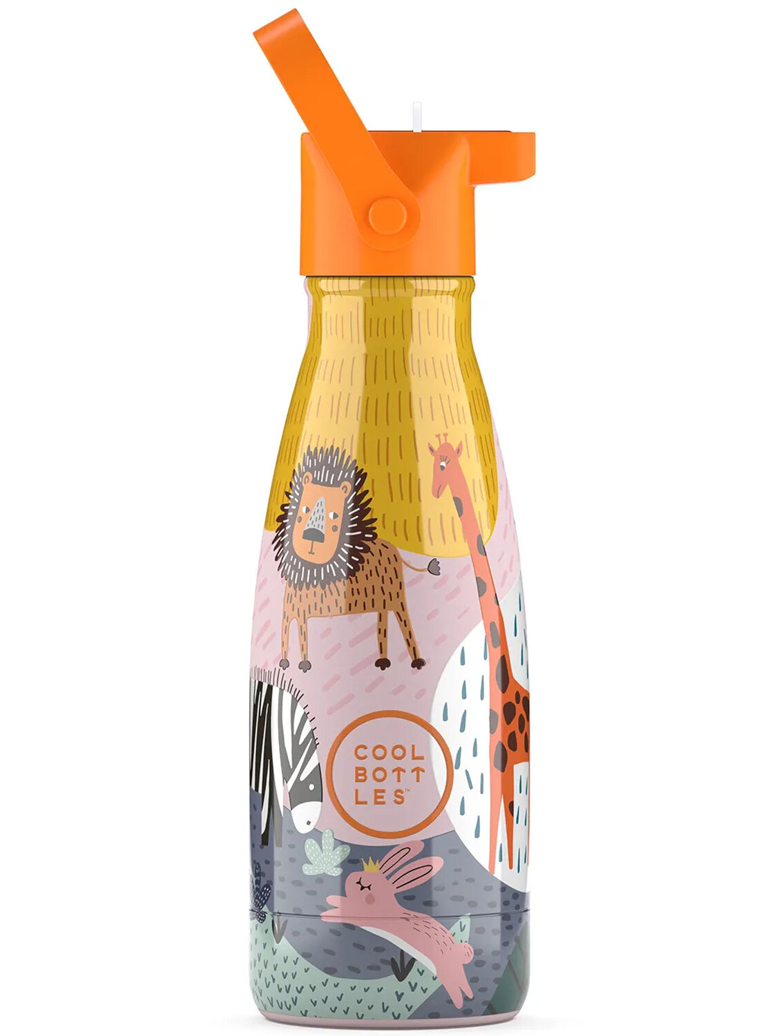 Термос–термобутылка Cool Bottles Kids серия Animals Savannah Kingdom 260мл CBBK26SK