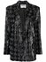Пиджак Iceberg Dogtooth-print sequinned blazer, размер 40