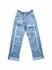 Джинсы Ottolinger Distressed metallic-effect jeans, размер 44, blue