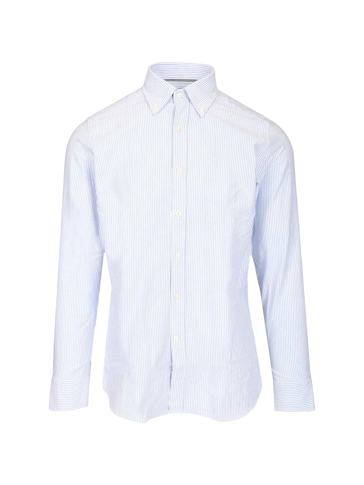 Рубашка Striped button-down shirt