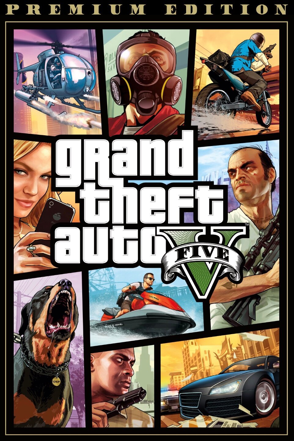 Игра Grand Theft Auto V: Premium Edition, для Xbox One, Xbox Series X/S, электронный ключ