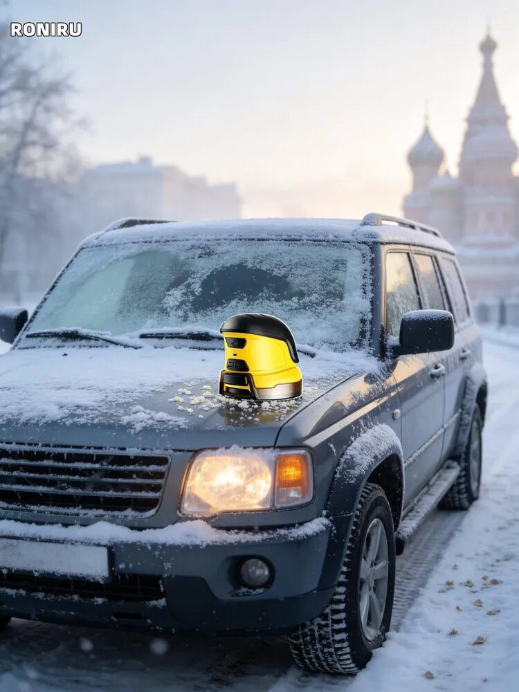 Скребок автомобильный, длина: 15 см