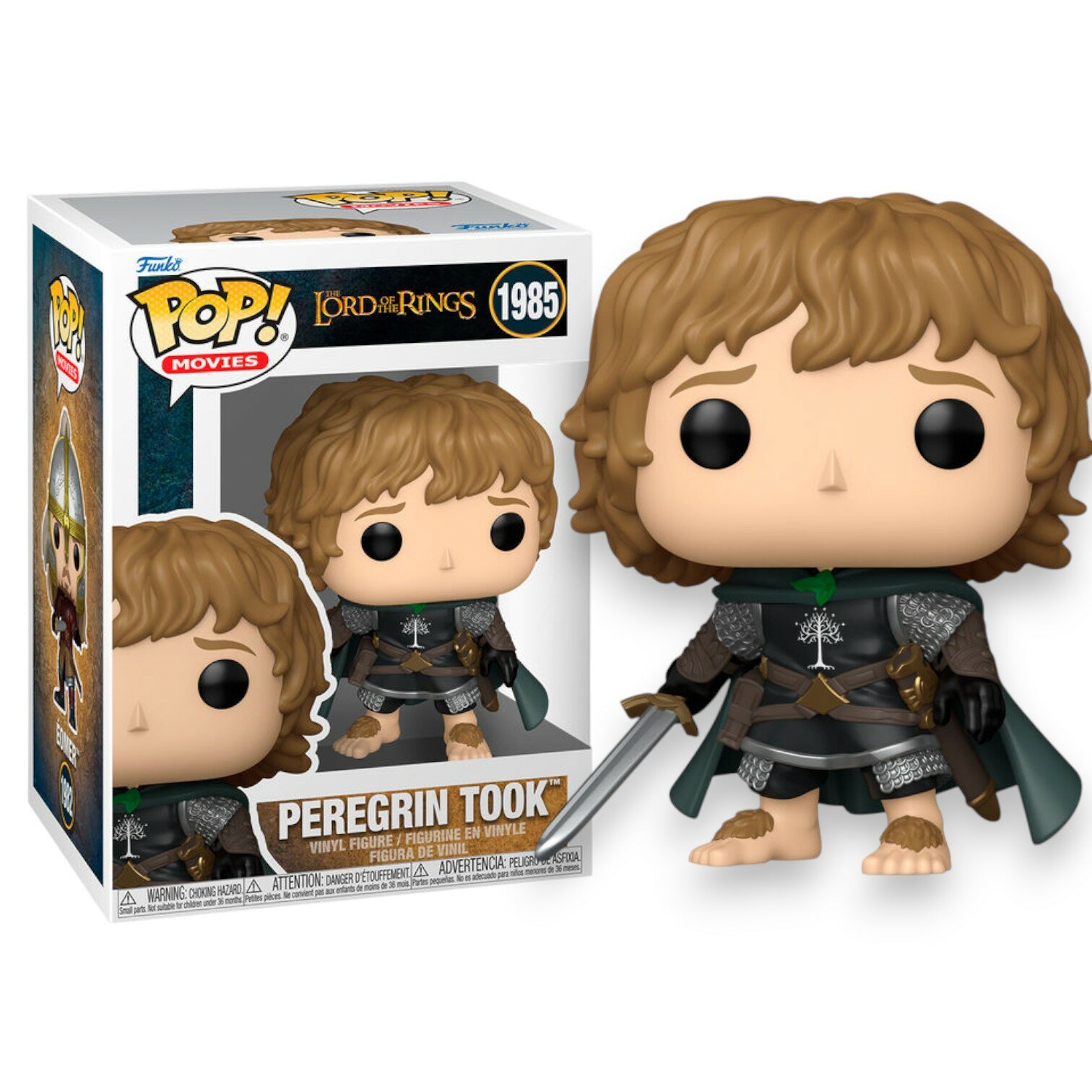 Фигурка Перегрин Тук "Властелин колец" от Funko POP! 1985 коллекционная (Фигурка Фанко Поп)