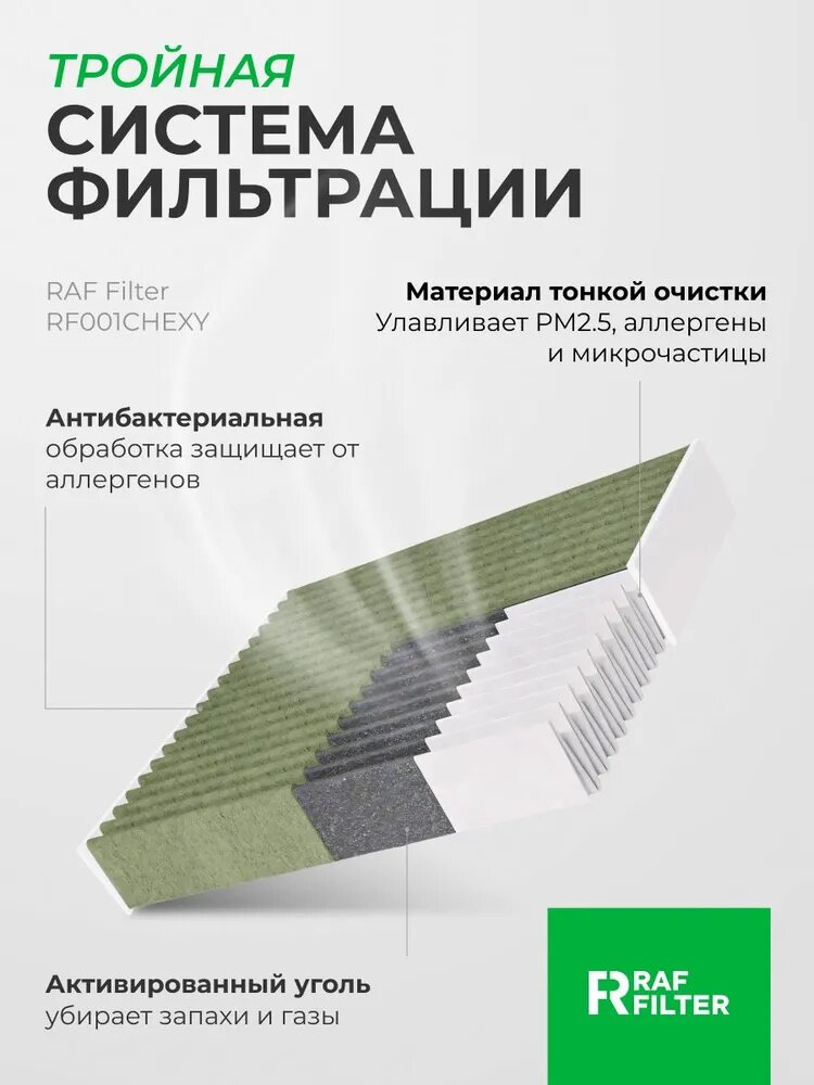 Фильтр салонный угольный антибактериальный Land Rover Discovery Sport / Range Rover Evoque, Volvo XC60 ОЕМ LR056138