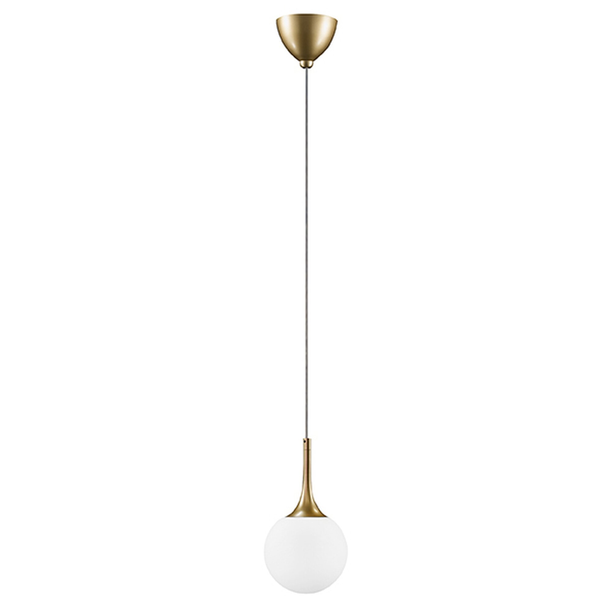 Подвес GLOBO, 1х40W, E14, цвет gold/white (1 шт.), арт. 813012