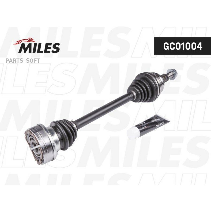 MILES GC01004 Привод в сборе AUDI A3/SKODA OCTAVIA/VW GOLF/BORA 1.9TD 96- лев. ()