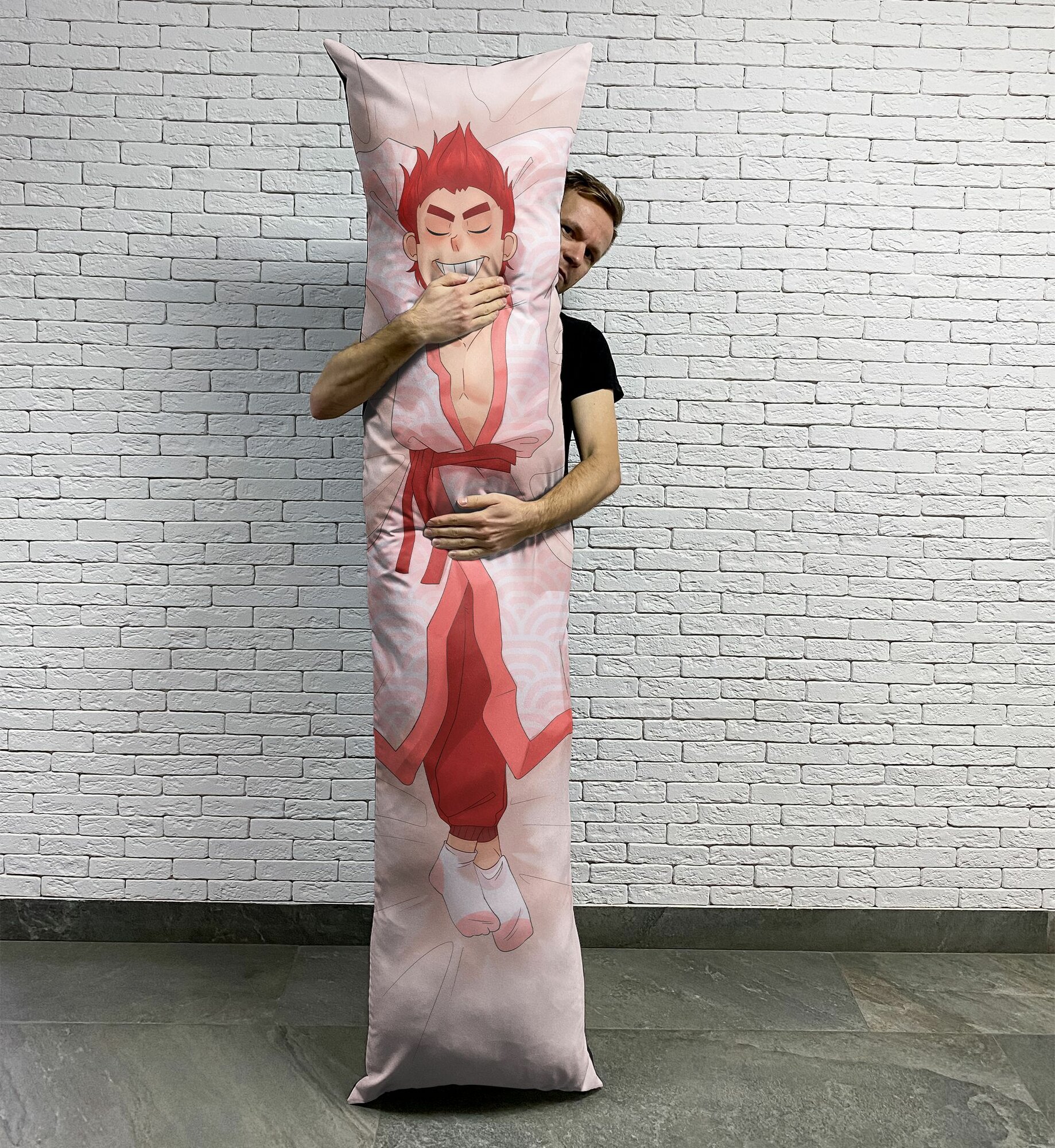 Подушка дакимакура 13 карт Чарли и Данте 50x200 см