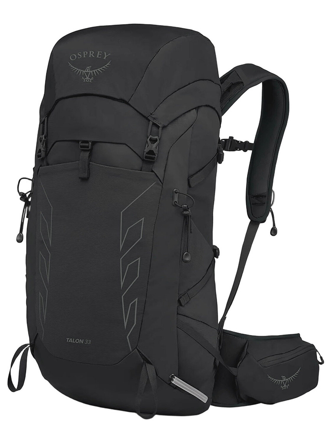 Рюкзак Osprey Talon 33 Black Coal Grey 2026 Черный, для мужчин