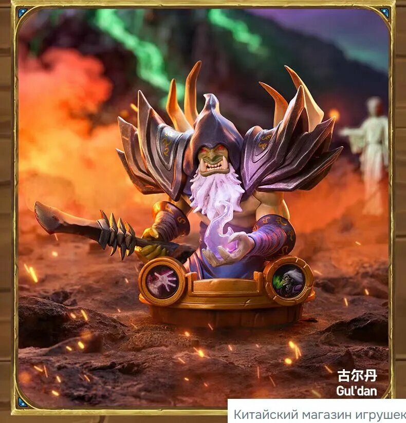 POP MART-Hearthstone: Tavern Legends Series Figurine Blind Box/Hearthstone: Серия Легенды Таверны Слепая коробка с фигурками,9-12.7cm