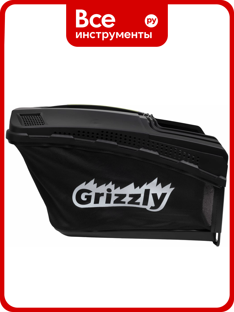 Травосборник для газонокосилки Grizzly GSP-26, сбора скошенной травы, использовании