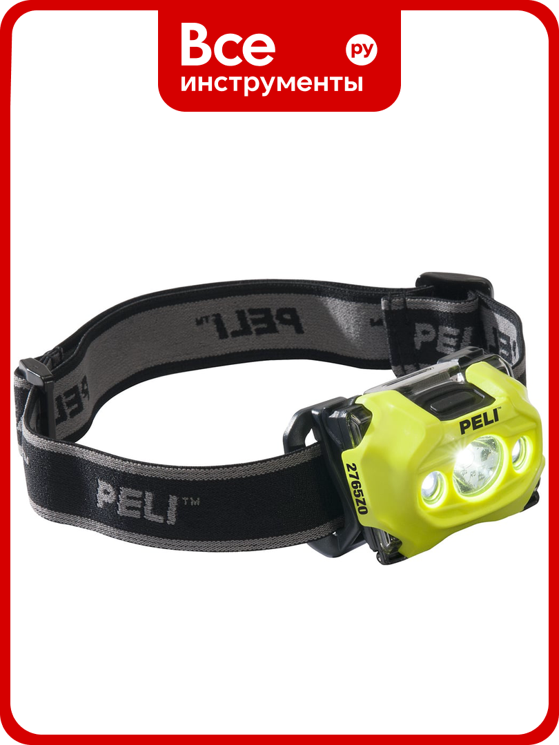 Взрывозащищенный двухлучевой фонарь Pelican 2765Z0 желтый 027650-0103-241E