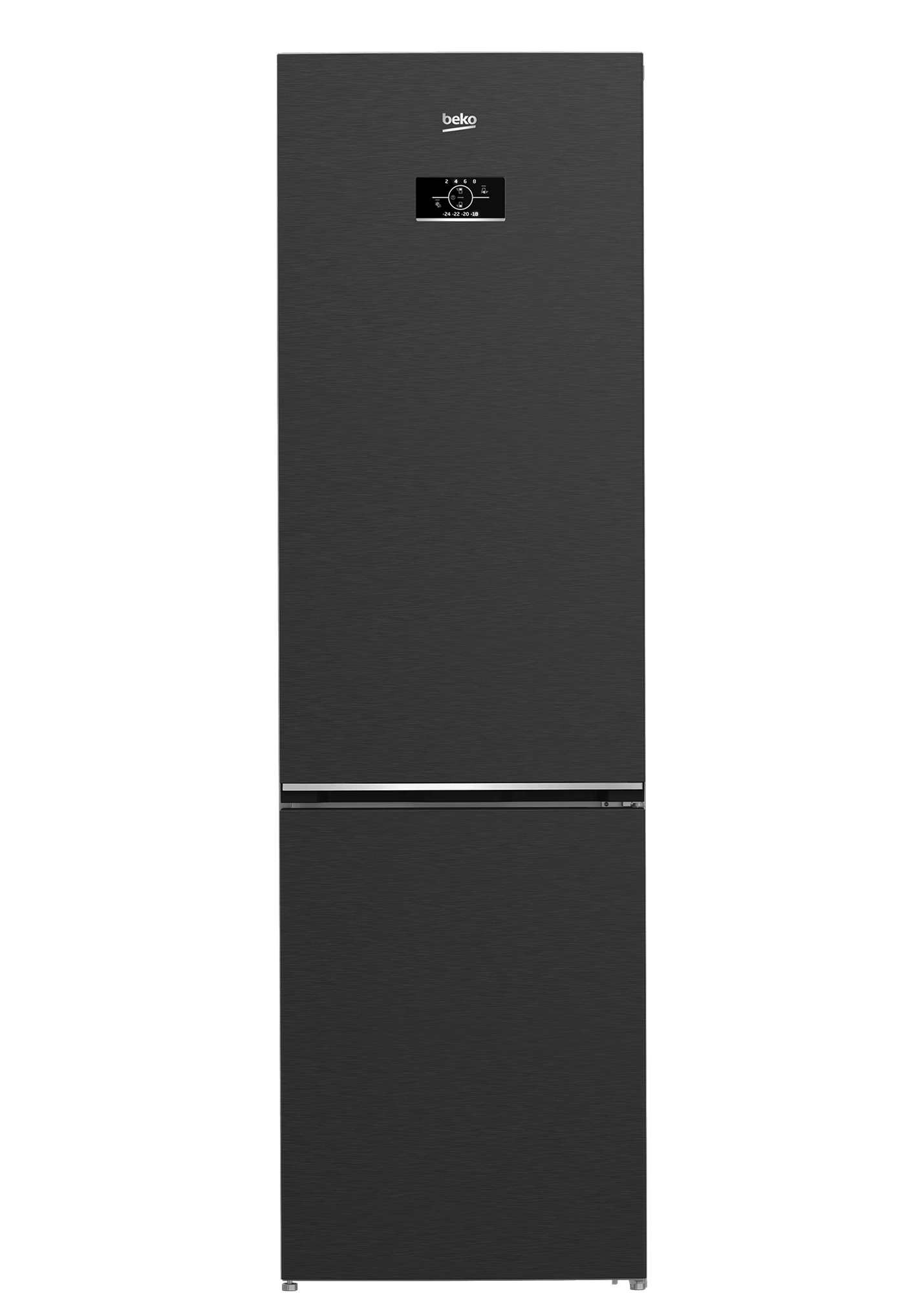 Холодильник Beko B3RCNK405HDXBR, с нижней морозильной камерой, A+, стильный дизайн
