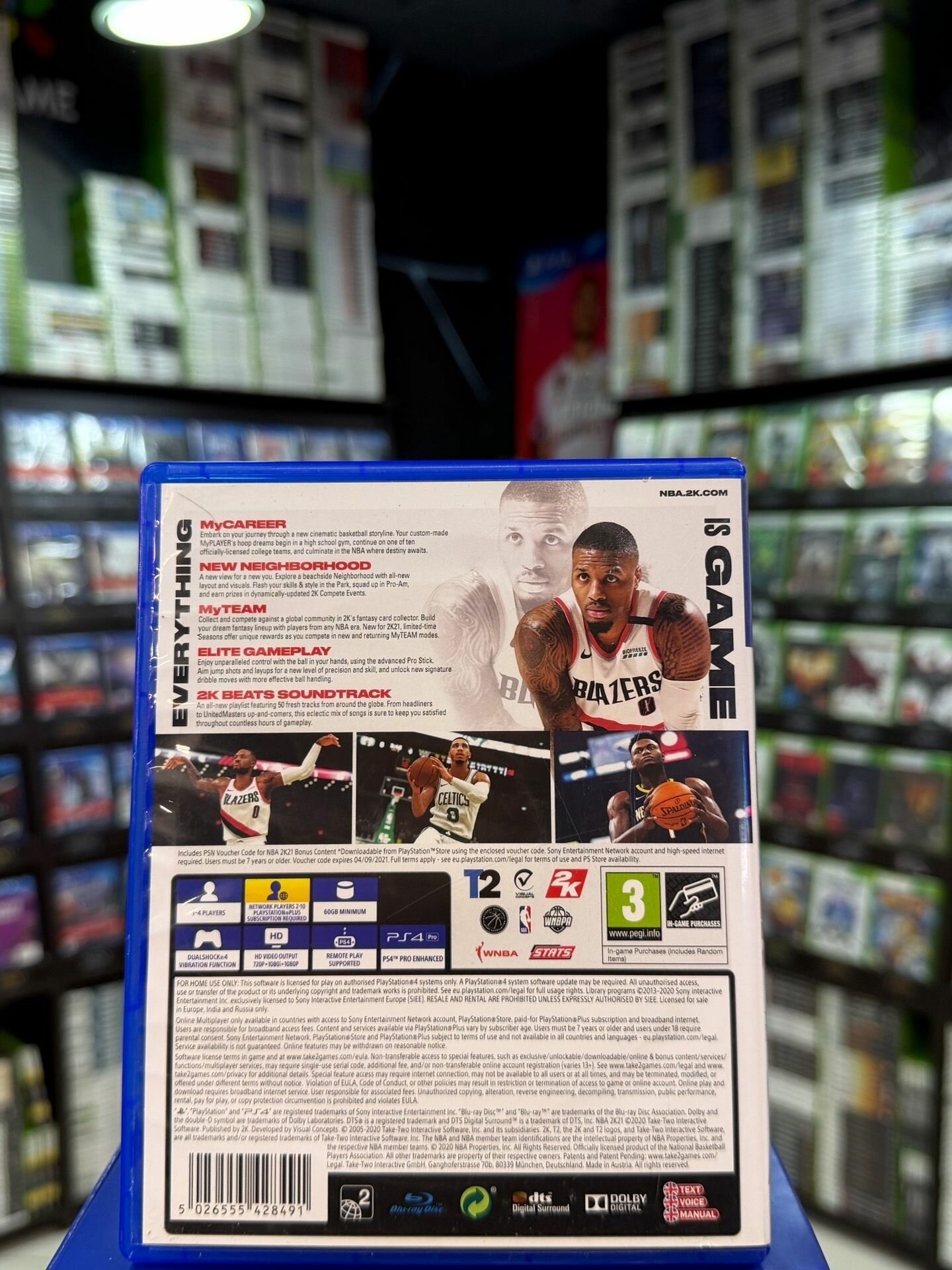 Игра NBA 2K21 PS4 (Box) — фото 1