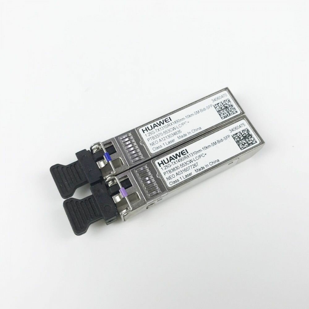 Трансивер Huawe* 1.25G TX-1490nm RX-1310nm 10km SM BIDI SFP (34060475)