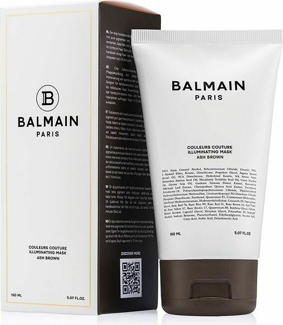 Balmain Маска тонирующая пепельно-коричневого цвета Illuminating Colour Mask Ash Brown 50g