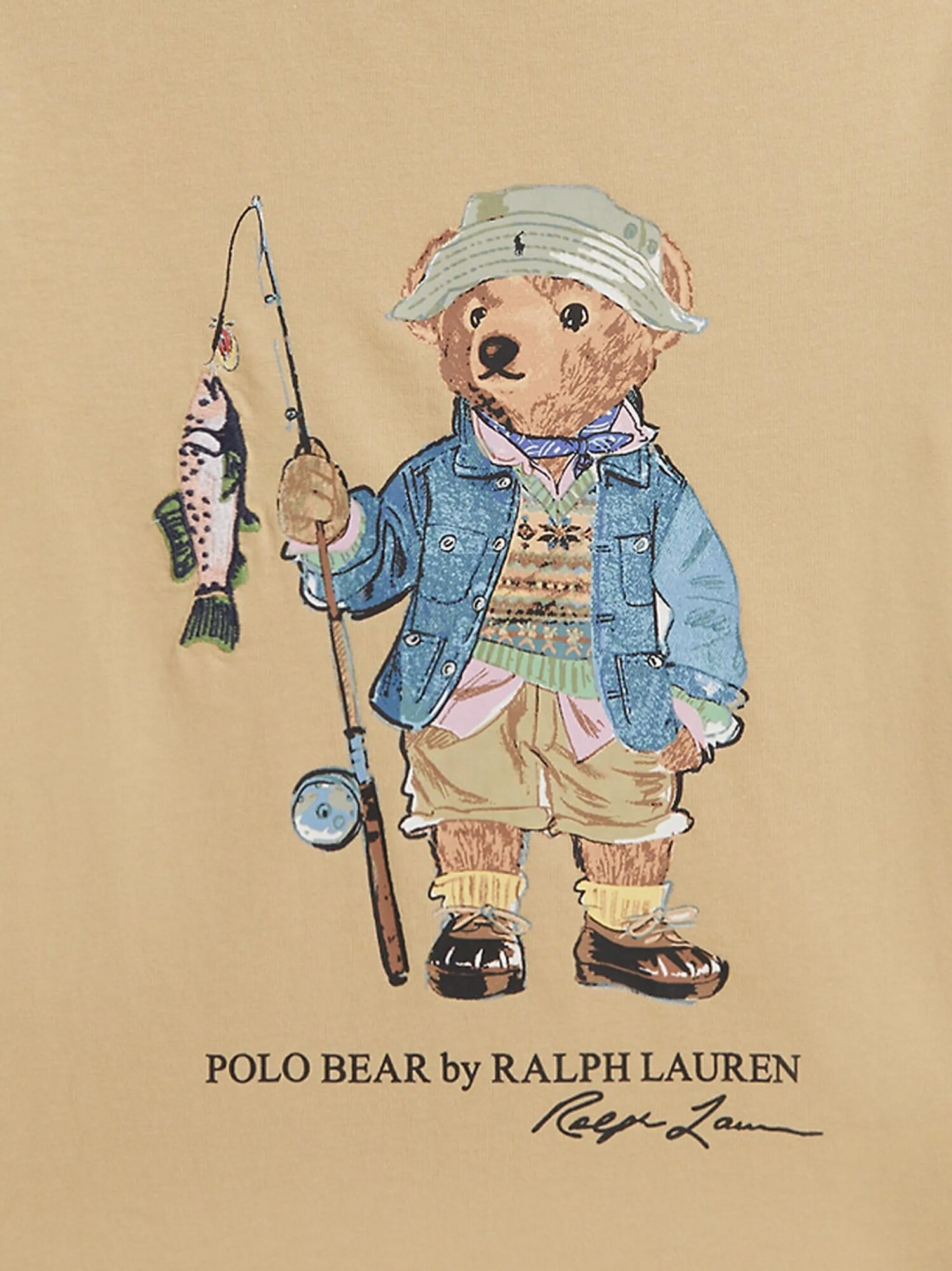 Футболка Polo Ralph Lauren, размер 5 лет, разноцветный — фото 1