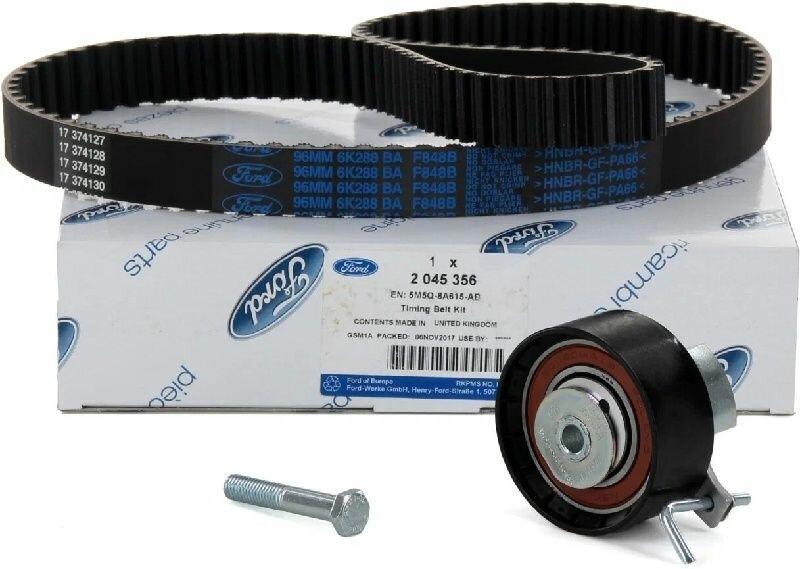 Комплект ГРМ Focus Fusion Fiesta 95- Mondeo 07- 1.25/1.4/1.6i