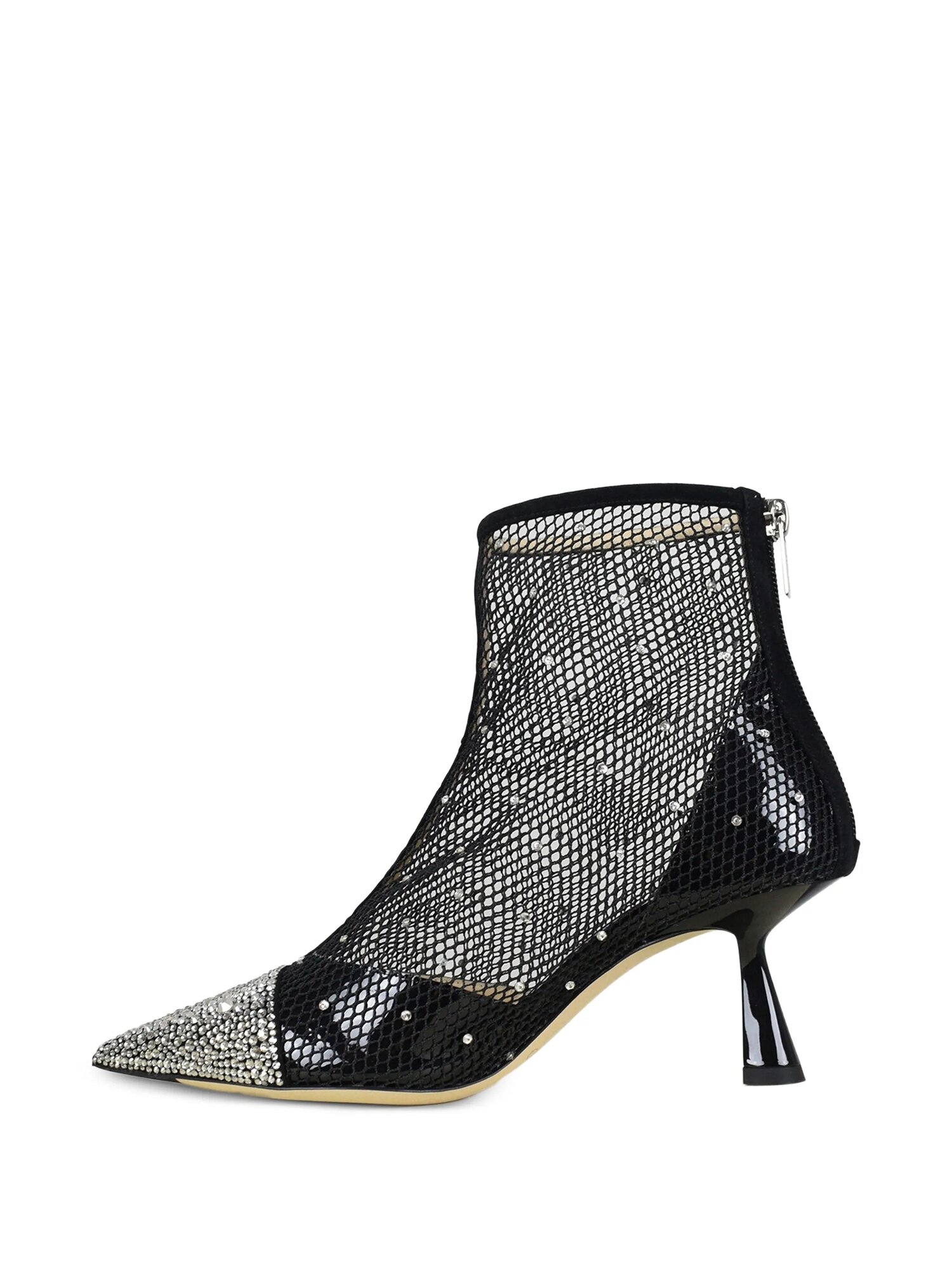 Ботильоны JIMMY CHOO, размер 35, бежевый/белый — фото 1