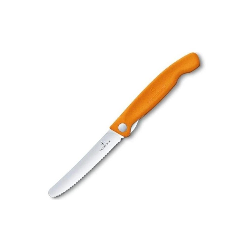 Victorinox Kitchen 6.7839. FC1 Нож складной victorinox swiss classic, столовый, лезвие волнистое с закруглённым кончиком 11 см,